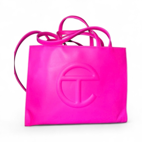 Telfar | Bags | Nwt Telfar Vegan Leather Hot Pink Tote Bag | Poshmark
